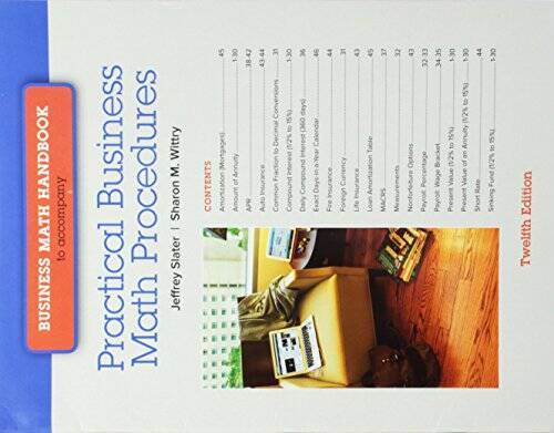 Practical Business Math Procedures -Business Mathematics Handbook ...