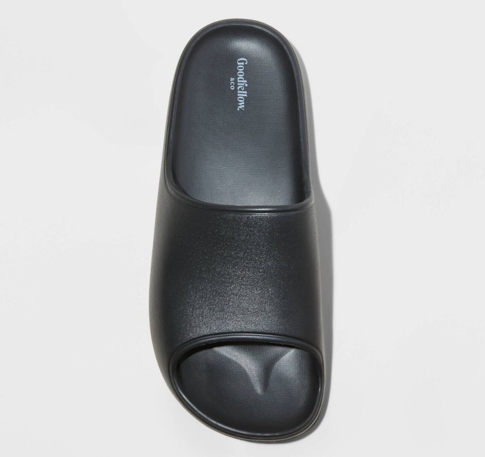 Men's Joshua Slide Sandals - Goodfellow & Co™ Black 12 | eBay