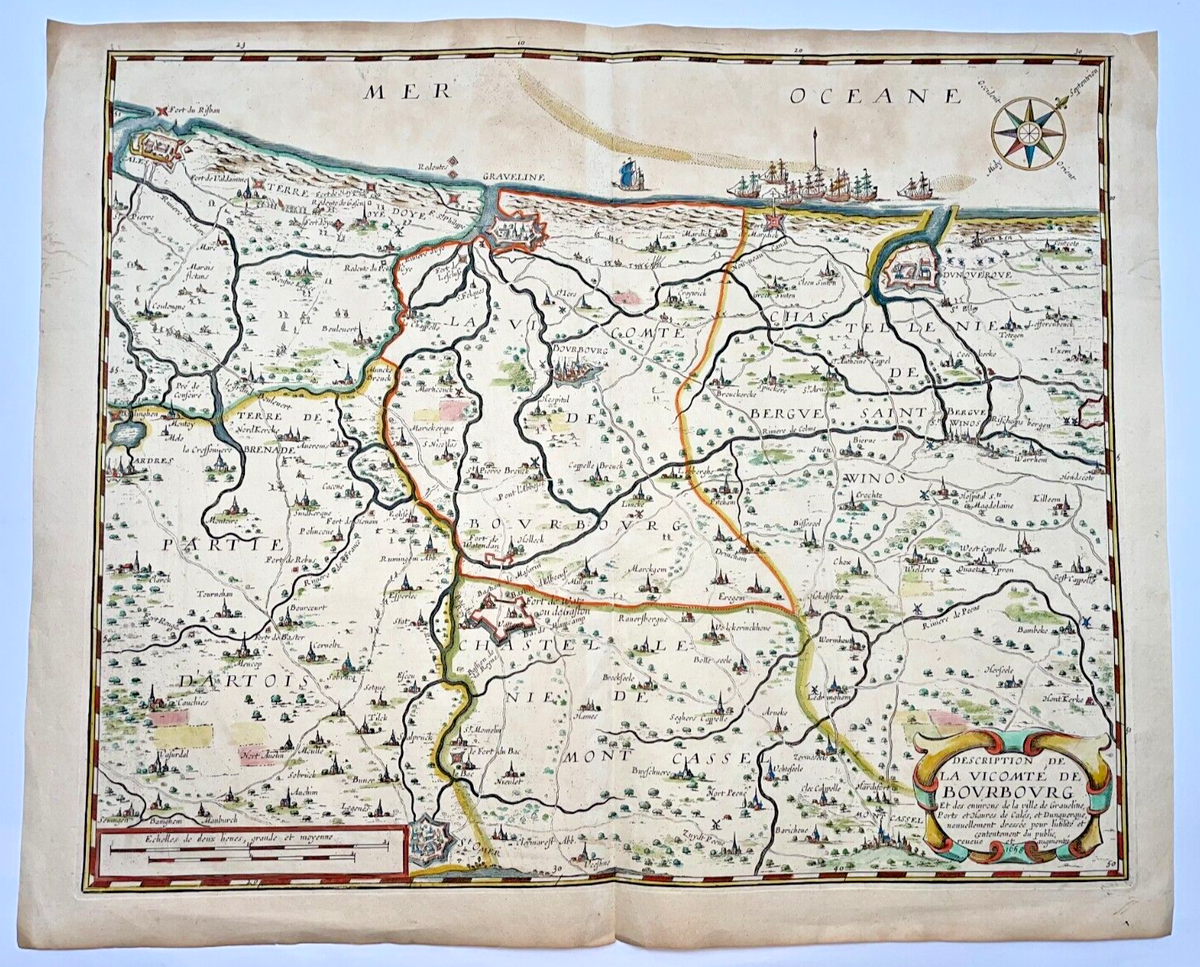 Dunkerque France Map
