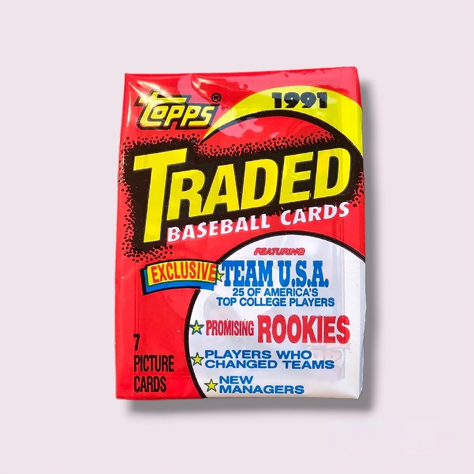 TOPPS 1990-2023 Unopened Baseball Card Packs Sealed MLB You Pick ...