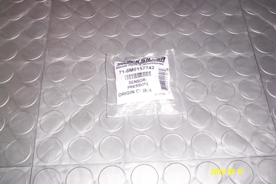 Mercury Mercruiser Quicksilver Water Pressure Sensor OEM 8M0157742 SS ...