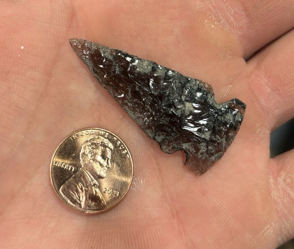 17 GUARANTEED COA Authentic Arrowheads Native American Artifacts Lot ...