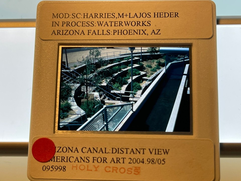 Mags harries, Lajos Heder “Water Works, Arizona Falls” Public Art 35mm ...