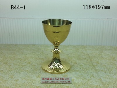 Brass Chalice Ciborium Cup for Church Mass Communion Altar 7.75" B44-1 ...