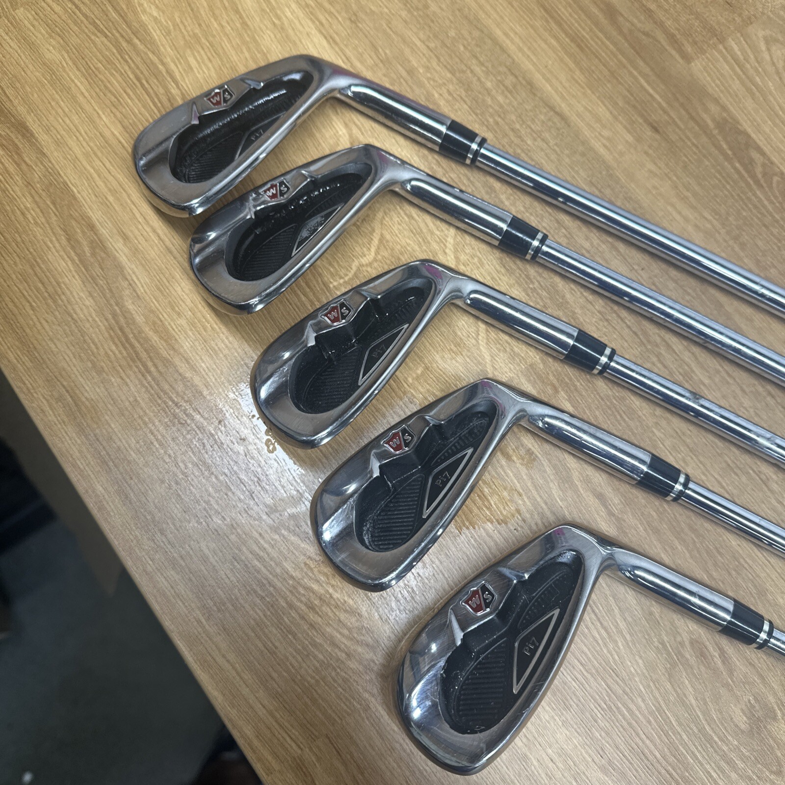 Wilson Staff Pi7 Irons 6-P w/Dynamic Golf S300 Shafts | eBay