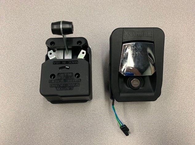 Knapheide 26259242 Rotary 2-Point Rear Door Latch w/ Power Lock (Key ...