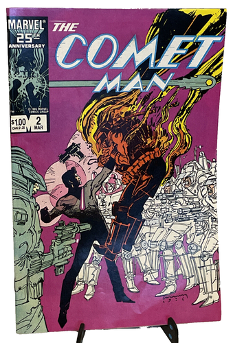 Comet Man Vol 1 #2 Try To Set The Night On Fire! 1987 Bill Sienkiewicz ...