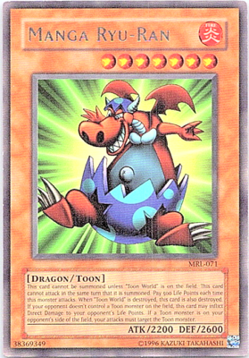 Manga Ryu-Ran MRL-071 Yu-Gi-Oh! Card Heavy Play Unlimited | eBay