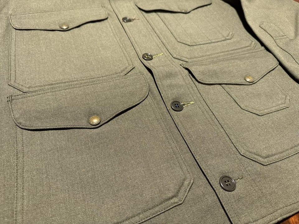 Filson Forestry Cloth Wool Cruiser Jacket Rare Vintage 50s 1930s 1940s ...