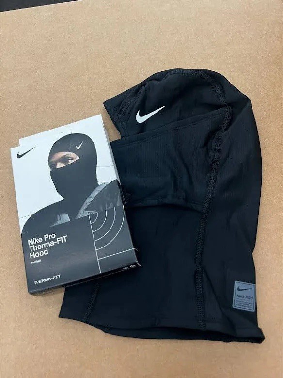 Nike Pro Therma-Fit Hyperwarm Hood Ski Mask Black SHIPS SAME DAY!!! | eBay