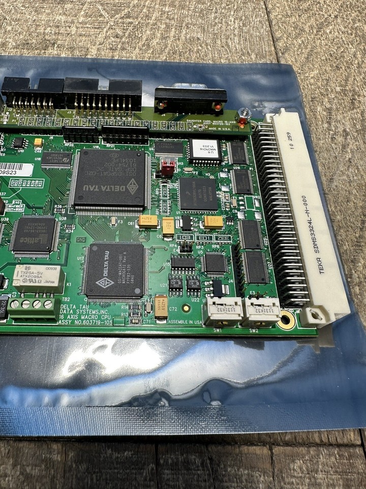 DELTA TAU 16 AXIS MACRO CPU PowerPMAC PowerPC EP460CBd. ASSY 603719-105 ...