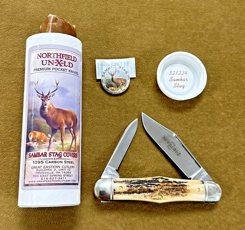 GEC Northfield 321224 Engineer knife. Sambar Stag. B | eBay