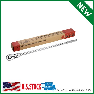 1/2'' Drive Flex Head Ratchet 1/2 Ratchet Long Handle 72 Tooth 1/2 Fl ...