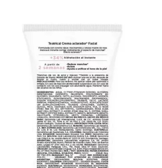 Teatrical Concha Nacar Crema Para Manchas Rostro Best Face Cream Lotion ...