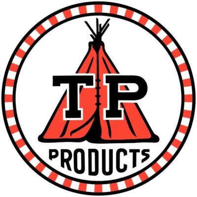 TP Texas Pacific Petroleum Products NEW Sign 40" Dia. Round USA STEEL ...
