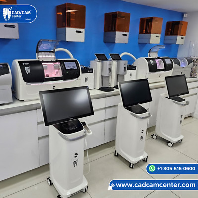 DENTSPLY SIRONA CEREC PrimeScan + PrimeMill + Suction unit + SpeedFire ...