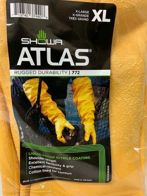 Trapping Gauntlet Gloves by Atlas (Trapping Supplies Trapping Gloves ...