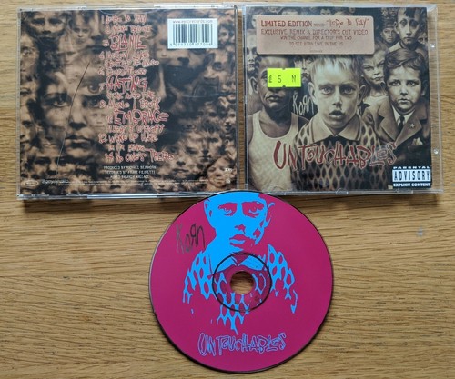 Korn ‎– Untouchables (Limited Edition, Enhanced 15 Track + Video CD ...