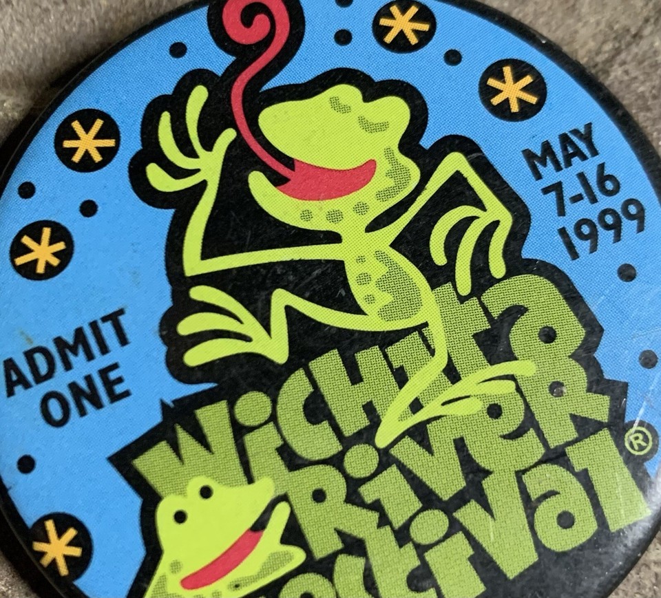 Wichita Riverfest 1999 Button. Good condition. | eBay