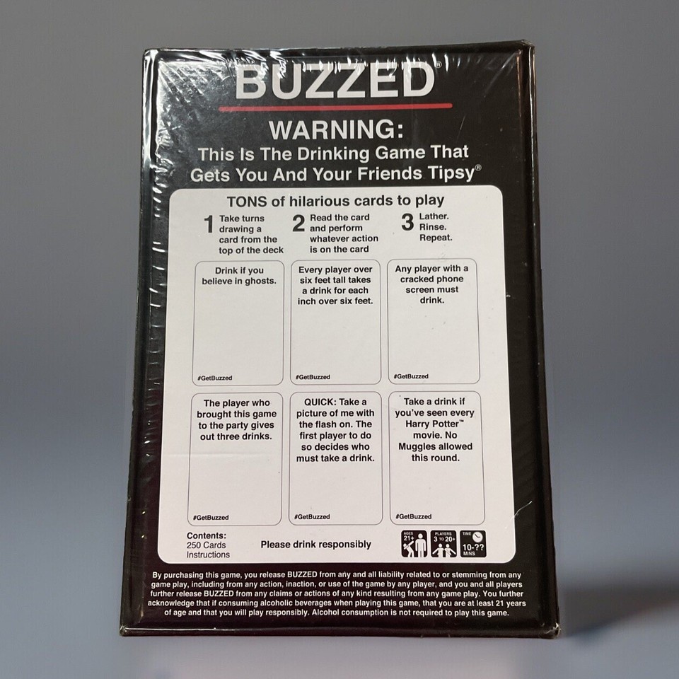BUZZED The Drinking Game | eBay