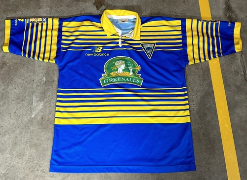 WARRINGTON WOLVES Vintage 90s New Balance Rugby Jersey Medium | eBay
