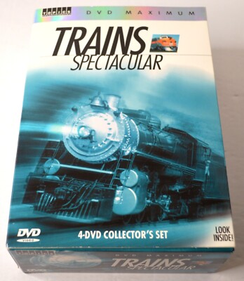 2004 TRAINS SPECTACULAR 4 DVD COLLECTORS BOX SET | eBay