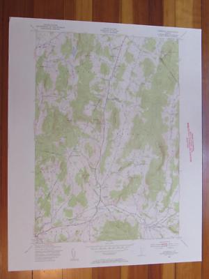 Underhill Vermont 1953 Original Vintage USGS Topo Map | eBay
