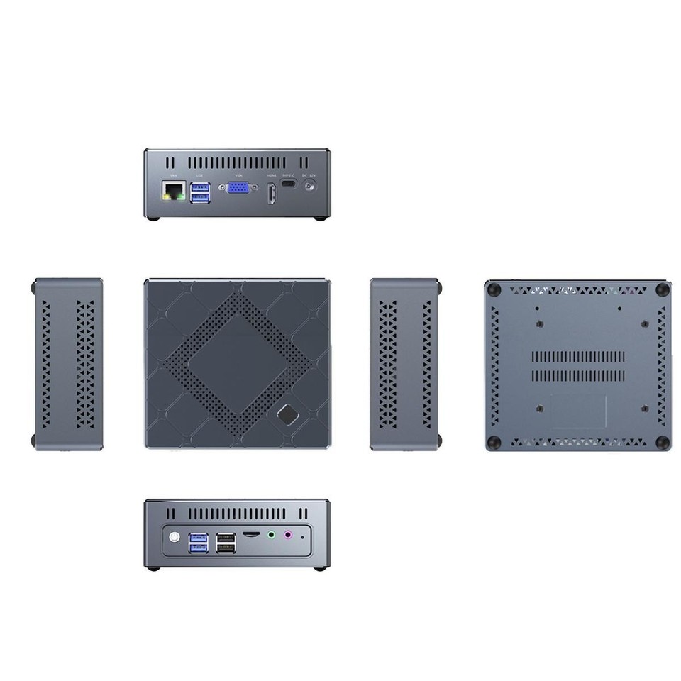 Mini PC i5 8279U Desktop Computer Windows 10 Pro Wifi + BT HDMI SSD ...