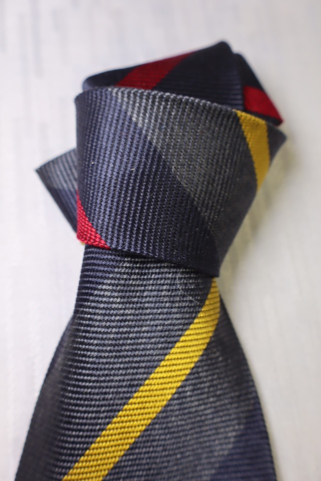 PAUL & SHARK 100% SETA SILK TIE CRAVATTA NECKTIE MADE ITALY VINTAGE ...
