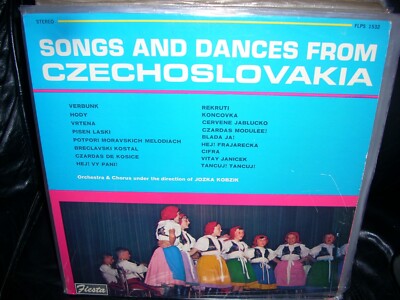 VARIOUS songs and dances from czechoslovakia ( world music ) | eBay