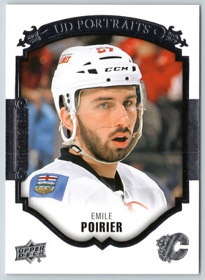 EMILE POIRIER 2015-16 UPPER DECK UD PORTRAITS ROOKIES 15-16 NO P-71 ...