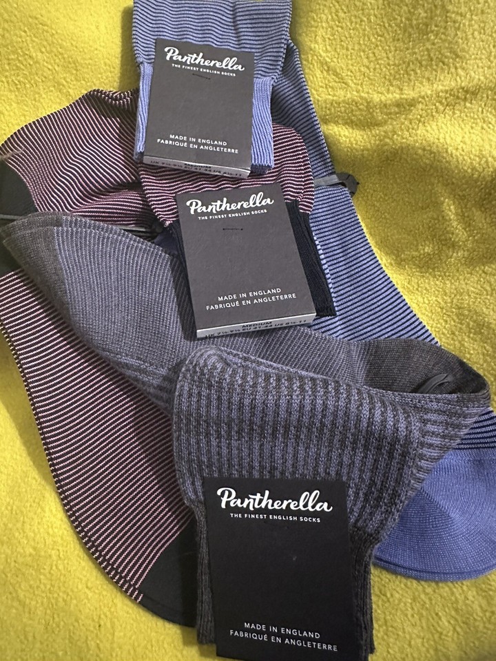 Pantherella Wool Blend 'Worlds Best Socks' UK 7.5 - 9.5 EU 42-44 RRP £ ...