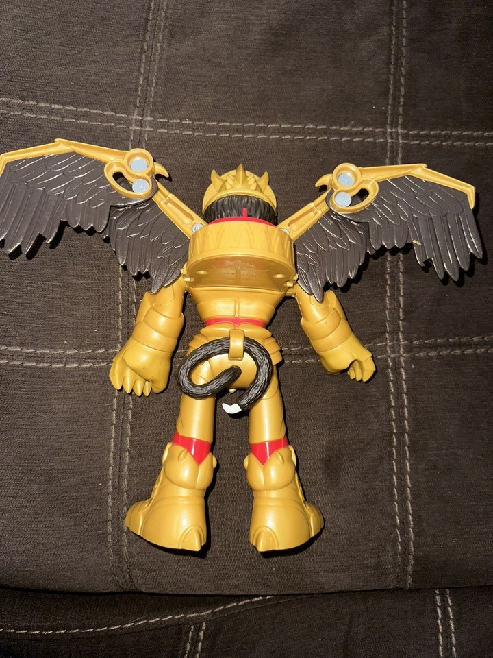 Imaginext Power Rangers Goldar Action Figure Moveable Wings Arm 11 ...