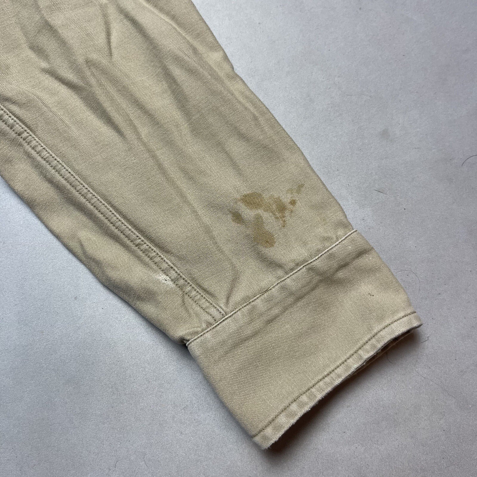 Vtg 40s Hercules Reeves Mountain Cloth Heavy Button U… - Gem