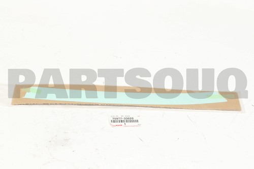 7597733020 Genuine Toyota STRIPE, REAR DOOR OUTSIDE, LOWER RH 75977 ...