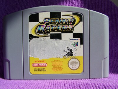 Penny Racers Nintendo 64 N64 Game Cart Cartridge UK PAL | eBay UK