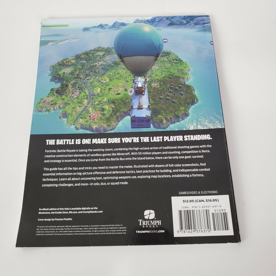Fortnite Essential Guide to Battle Royale Survival Gamer Paperback Book ...