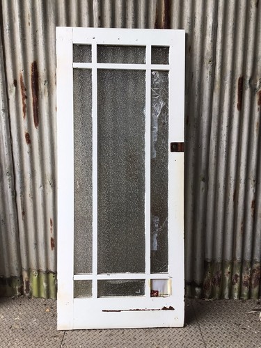 Solid Timber Glass Door - 860w x 2015h x 35d | eBay Australia