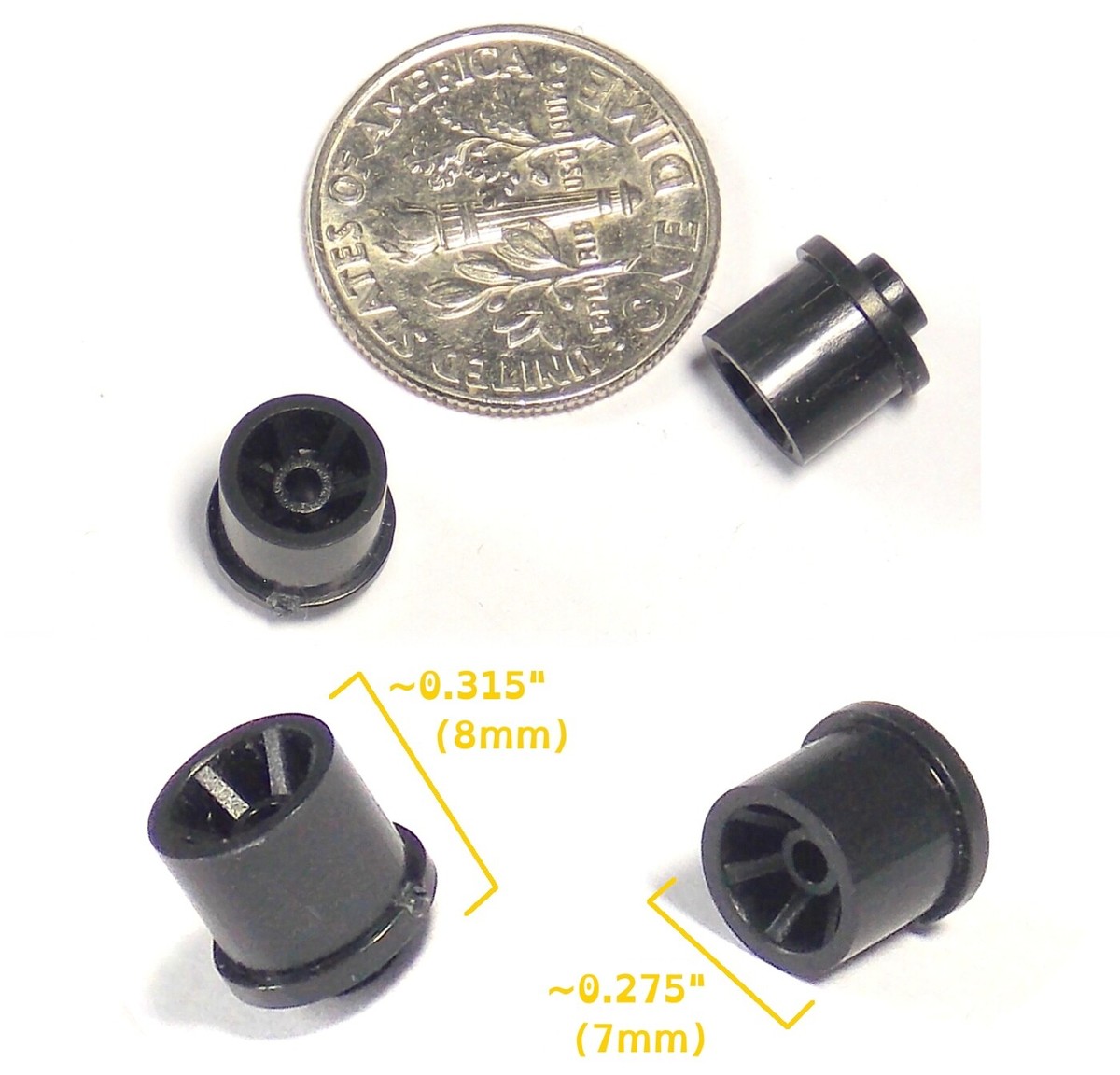 Aurora HO Scale Slot Car Sets 4-Piece Aurora AFX G+ - Front & Rear Set ...