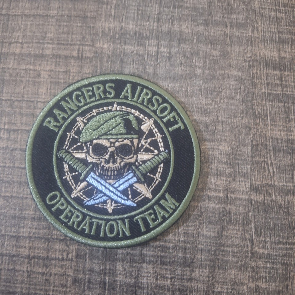 Custom embroidered patches company Logo, Great for Uniforms,Teams, IRON ...
