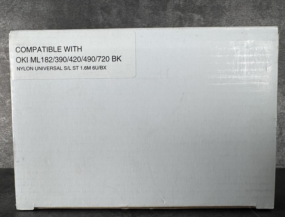 Okidata Comp. 182 NYLON UNIVERSAL 702303 OKI ML 182/390/420/490/720 BK ...