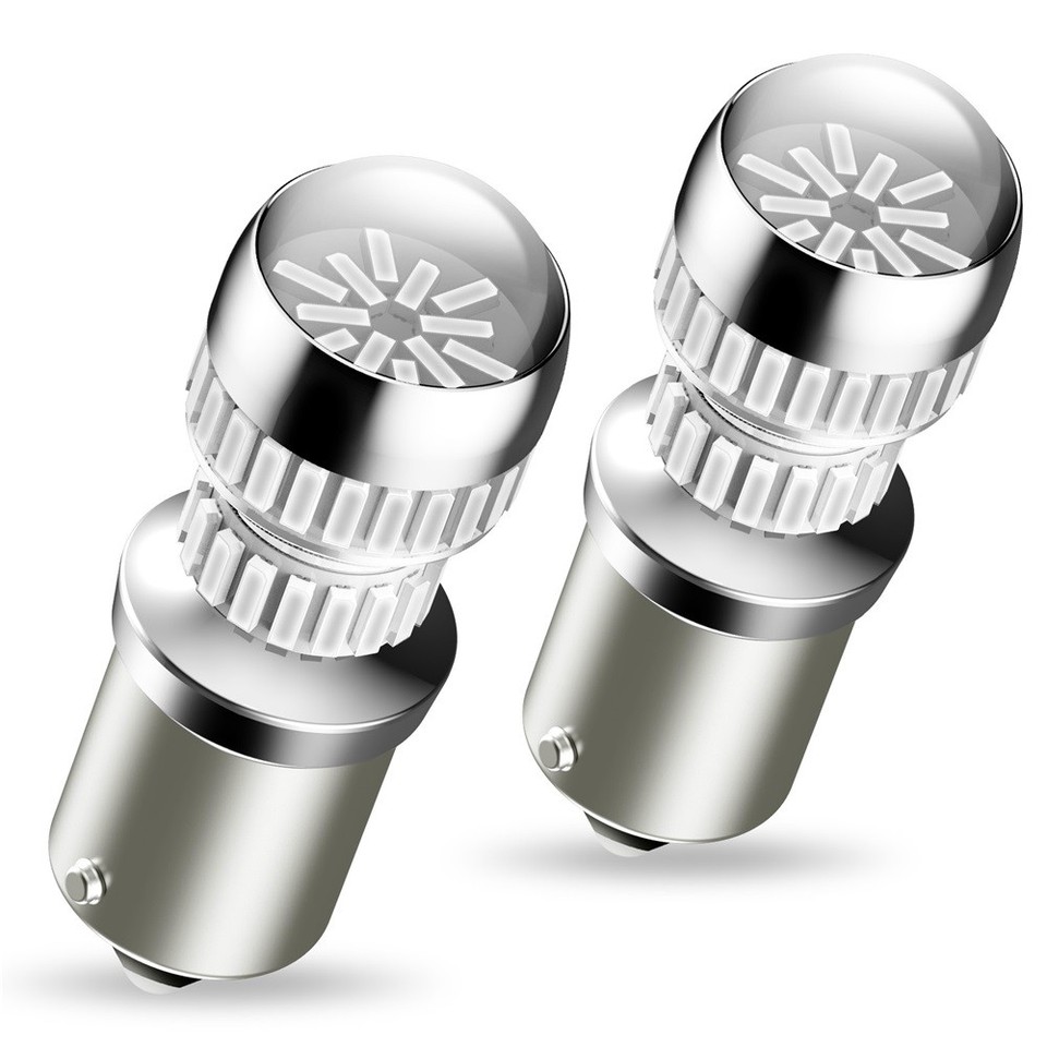 AUXITO 1156 7506 P21W Red 54-LED Brake Stop Tail Light Bulbs Error Free ...