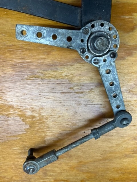 Small Block Chevy Throttle Linkage Tunnel Ram Intake Manifold Gasser ...