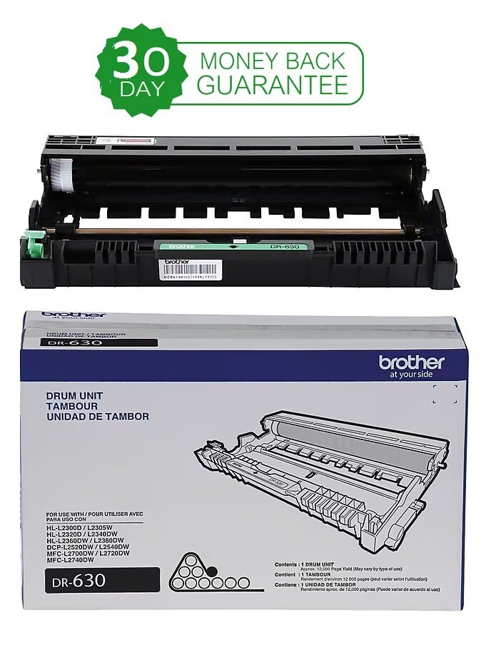 Genuine Brother DR630 Drum Unit Use With MFC-L2700DW DCP-L2540DW HL ...