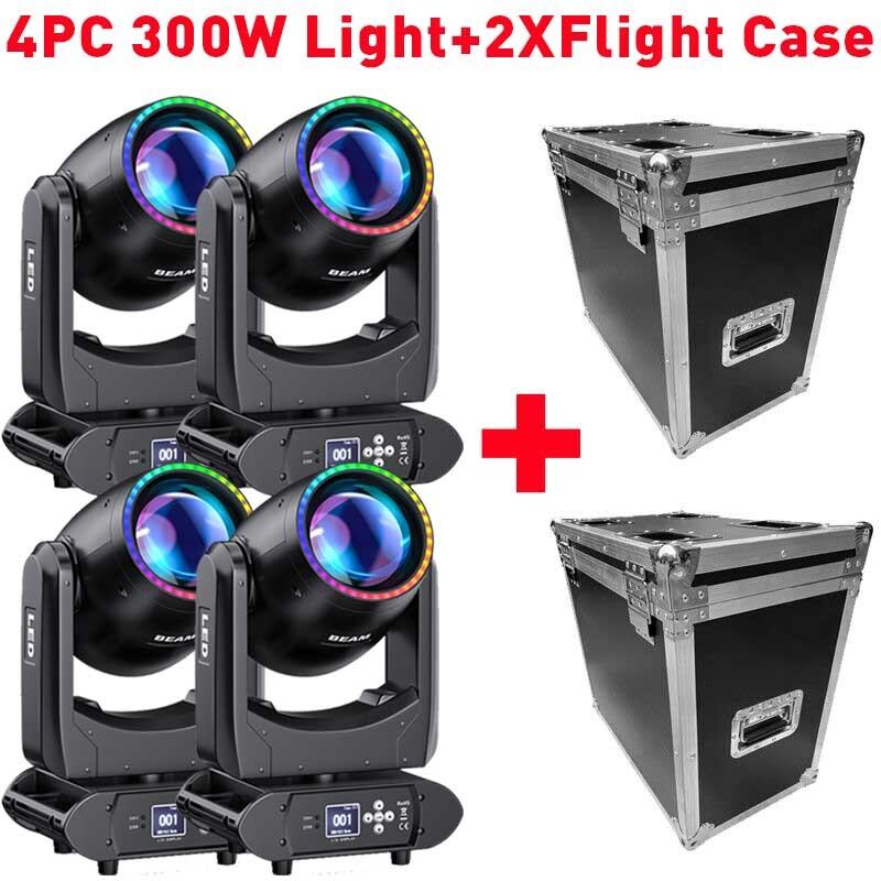 300W 12+6Prism LED Beam Moving Head Stage Light RGBW Spot DMX DJ Disco ...