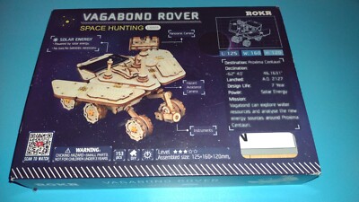 Rokr Space Hunting LS503 Vagabond Rover Motorized Solar Cell New Open ...