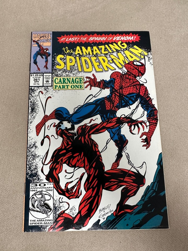 AMAZING SPIDER-MAN 298-425 YOU CHOOSE Marvel comics NM- high grade ...
