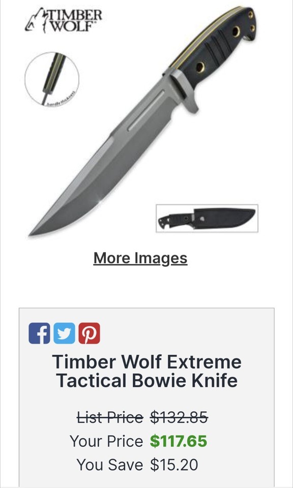 Very Rare M-Spec/Timber Wolf 100% Clone, Same Specs, Same Materials ...