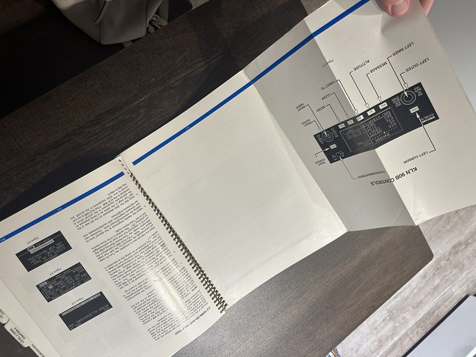 KLN 90B BENDIX KING GPS NAVIGATION SYSTEM Pilot Reference Manual | eBay