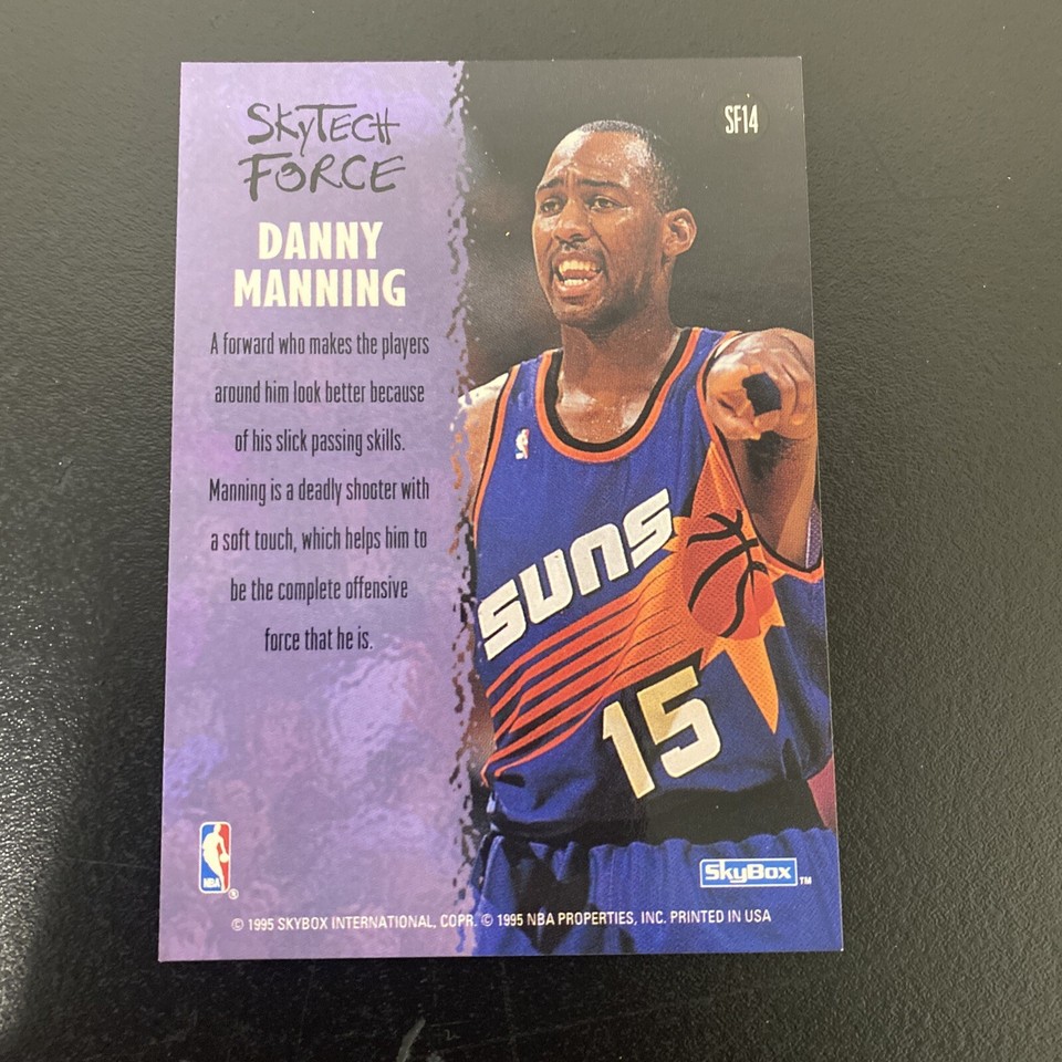 1994-95 SkyBox Premium Sky Tech Force #14 Danny Manning Suns C19630 | eBay